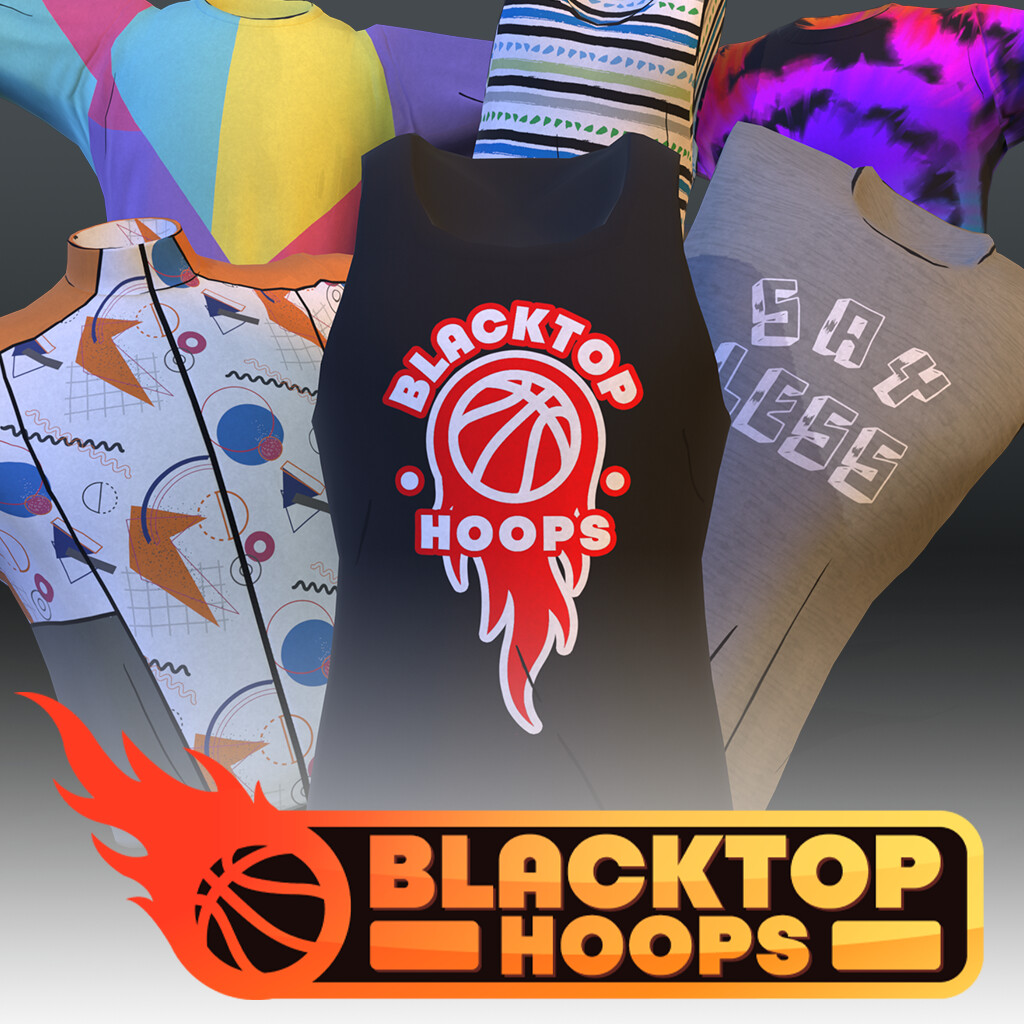 ArtStation - Blacktop Hoops - Apparel [Tops]