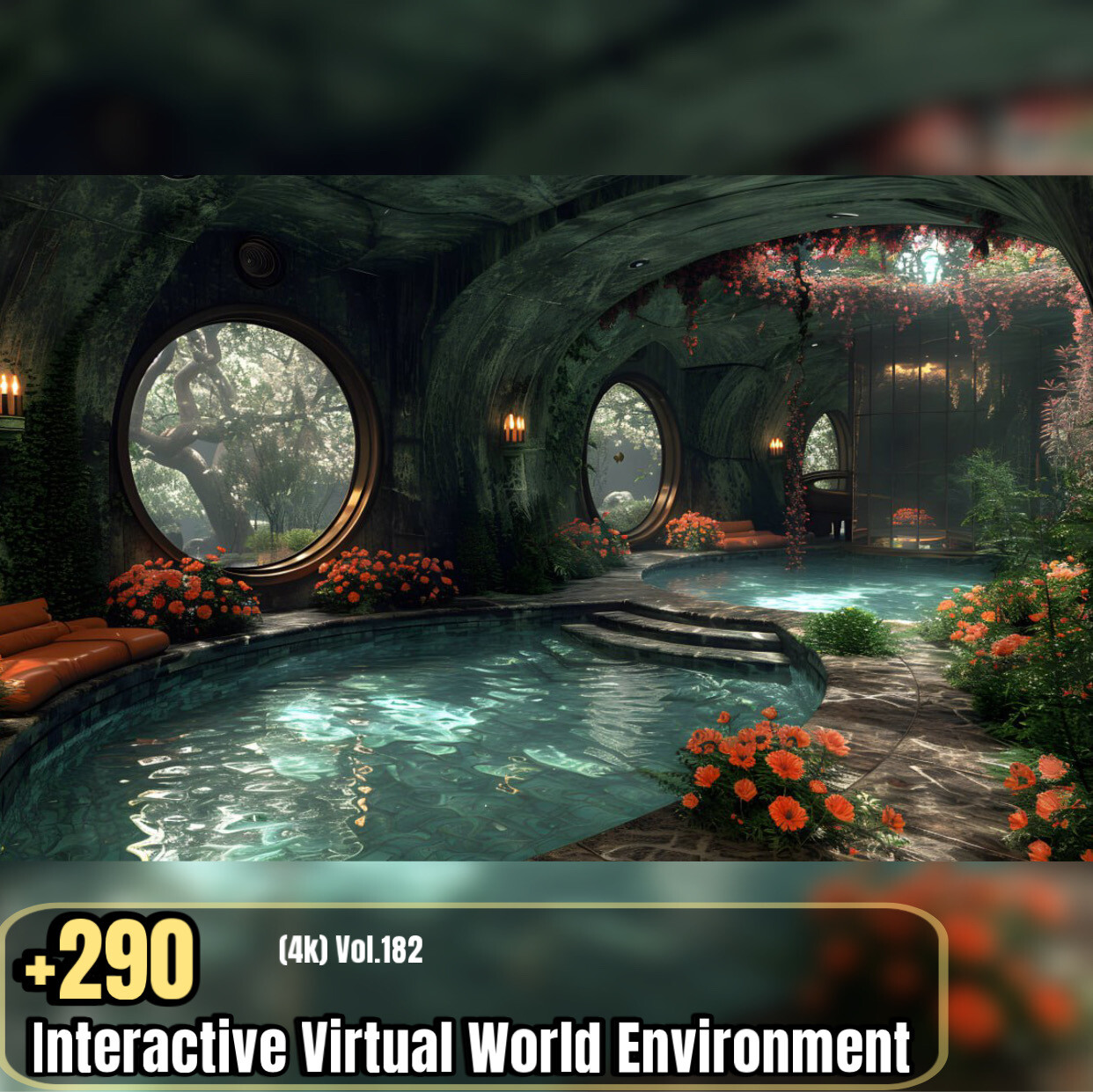 ArtStation - +290 Interactive Virtual Worlds Environment Concept(4k)