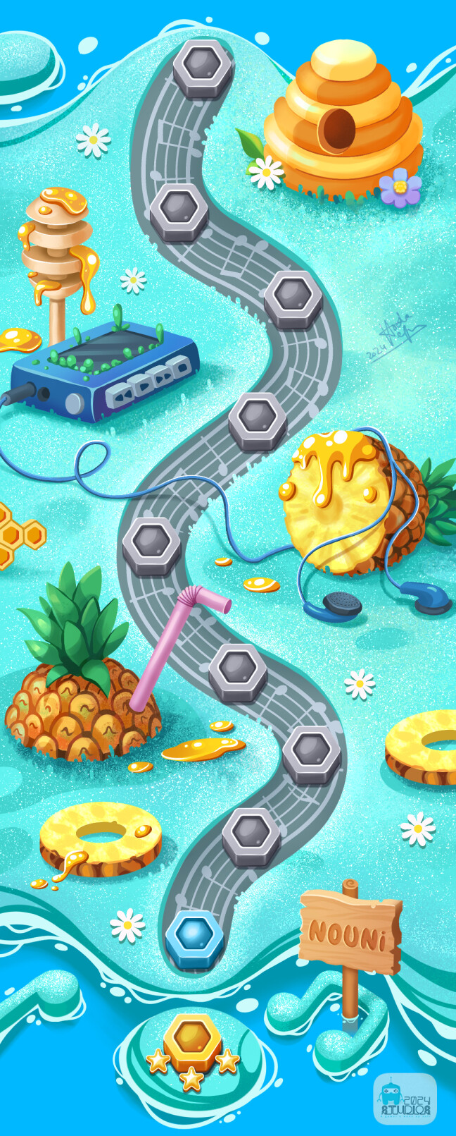 ArtStation - Beyti Bee - Game Map & Backgrounds