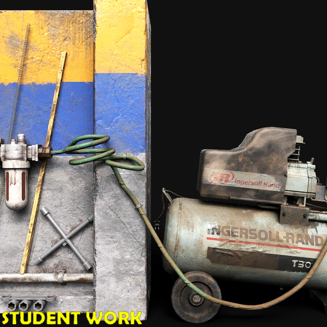 ArtStation - AIR COMPRESSOR
