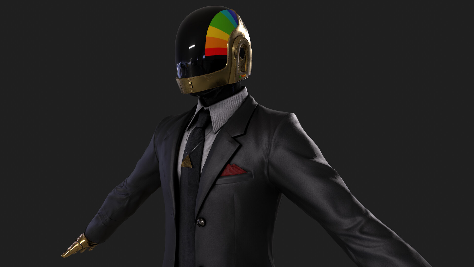ArtStation - Daft Punk VRCHAT Avatar commissions Production 2024.05.03 ...