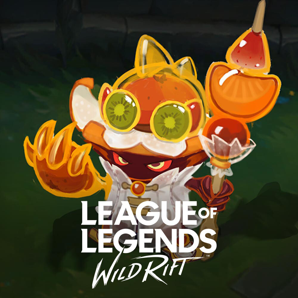 ArtStation - League of Legends: Wild Rift Food Spirits Veigar 冰糖葫芦 维迦