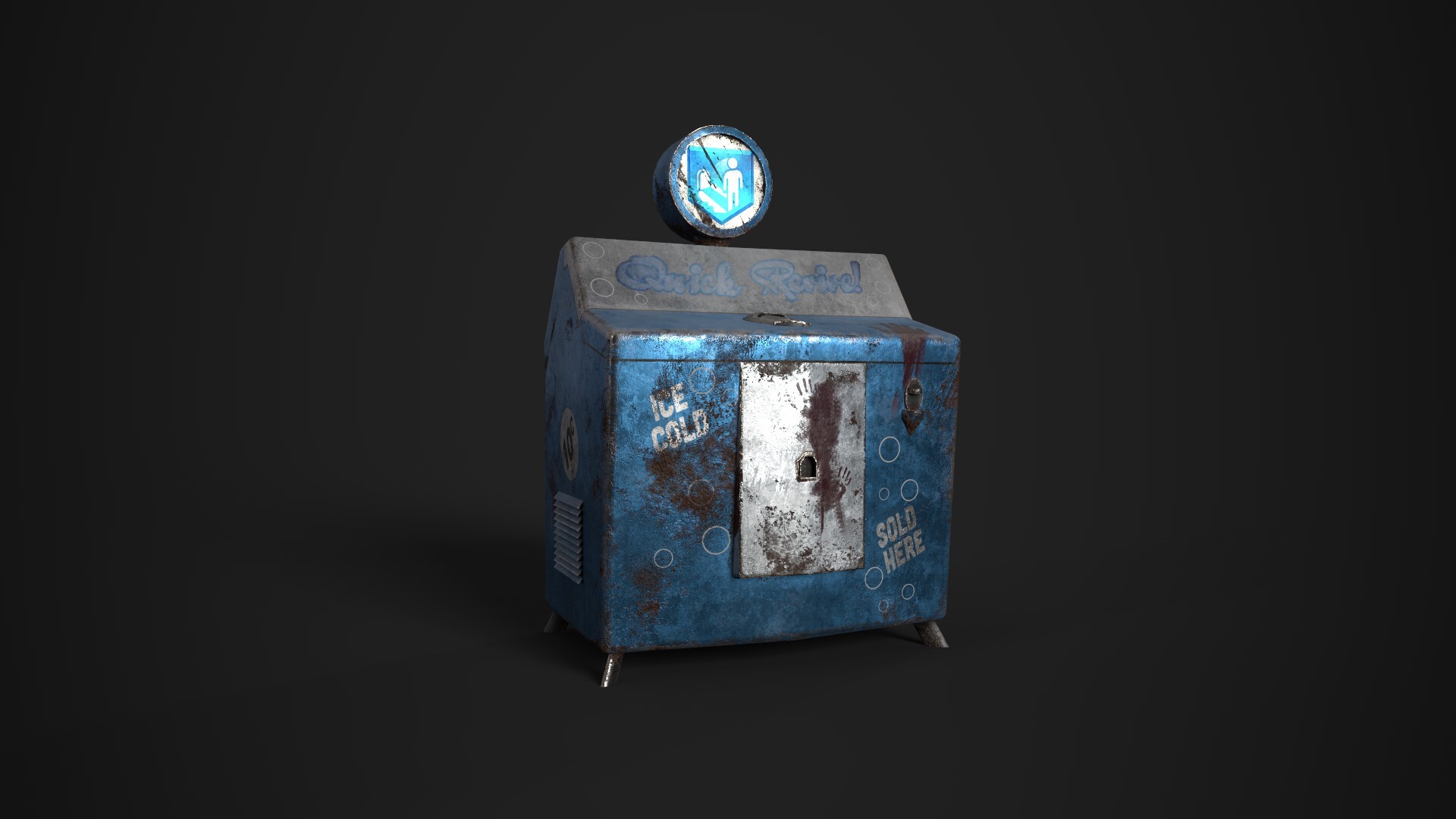 ArtStation - Vintage Quick Revive Perk Machine