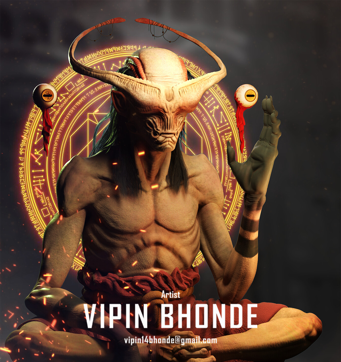 ArtStation - Alien Demon