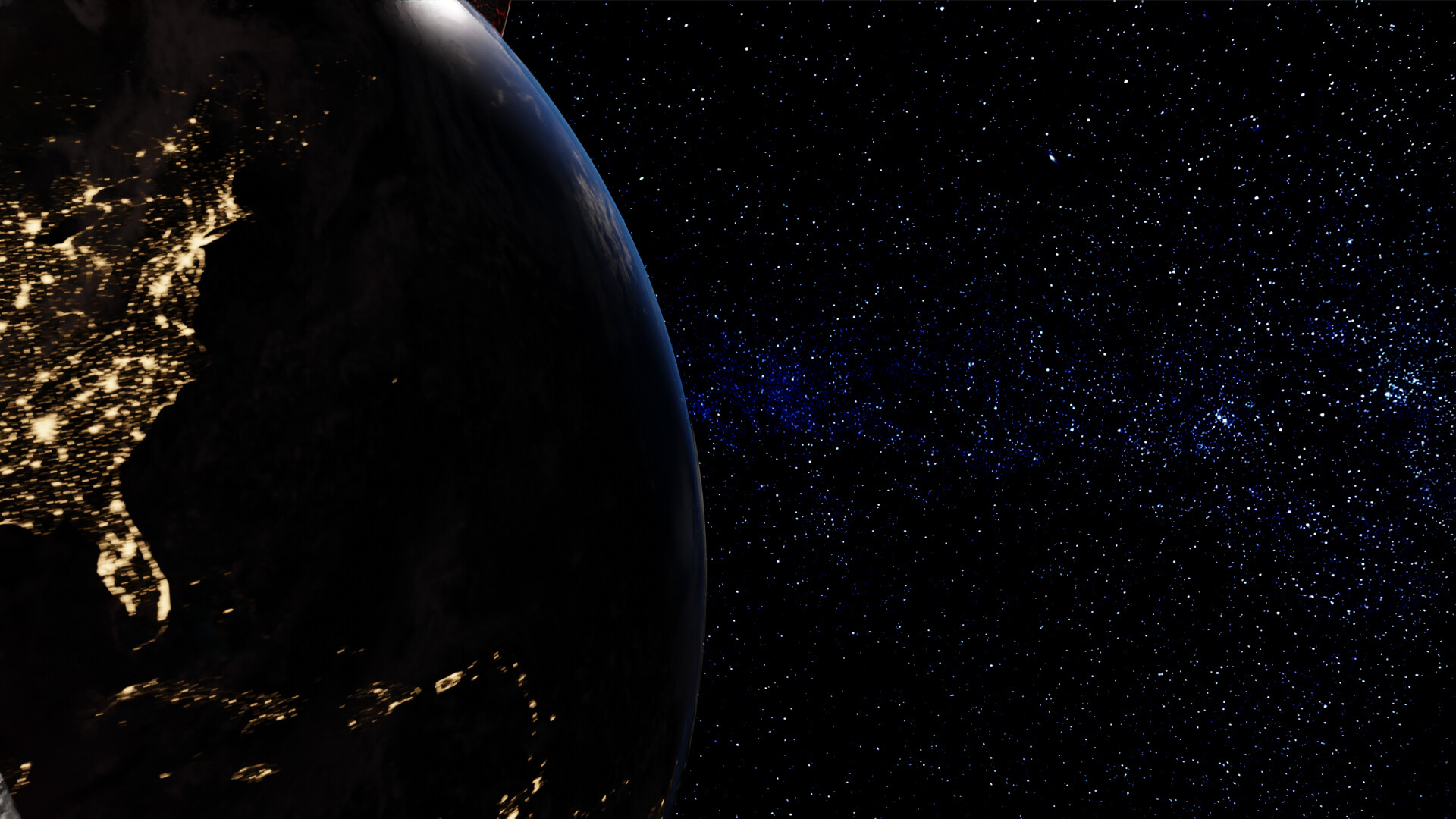 ArtStation - Futuristic earth