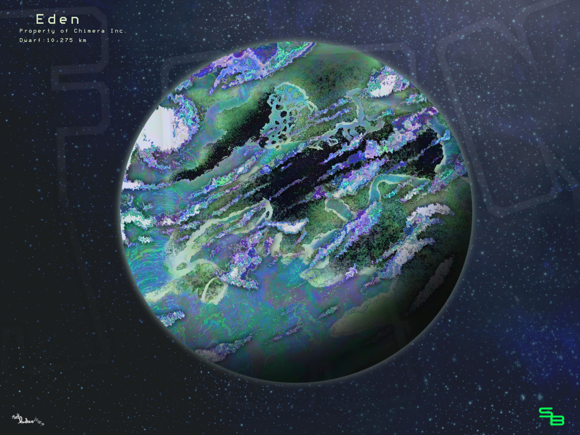 ArtStation - OBJ: EDN03-4 'Eden'