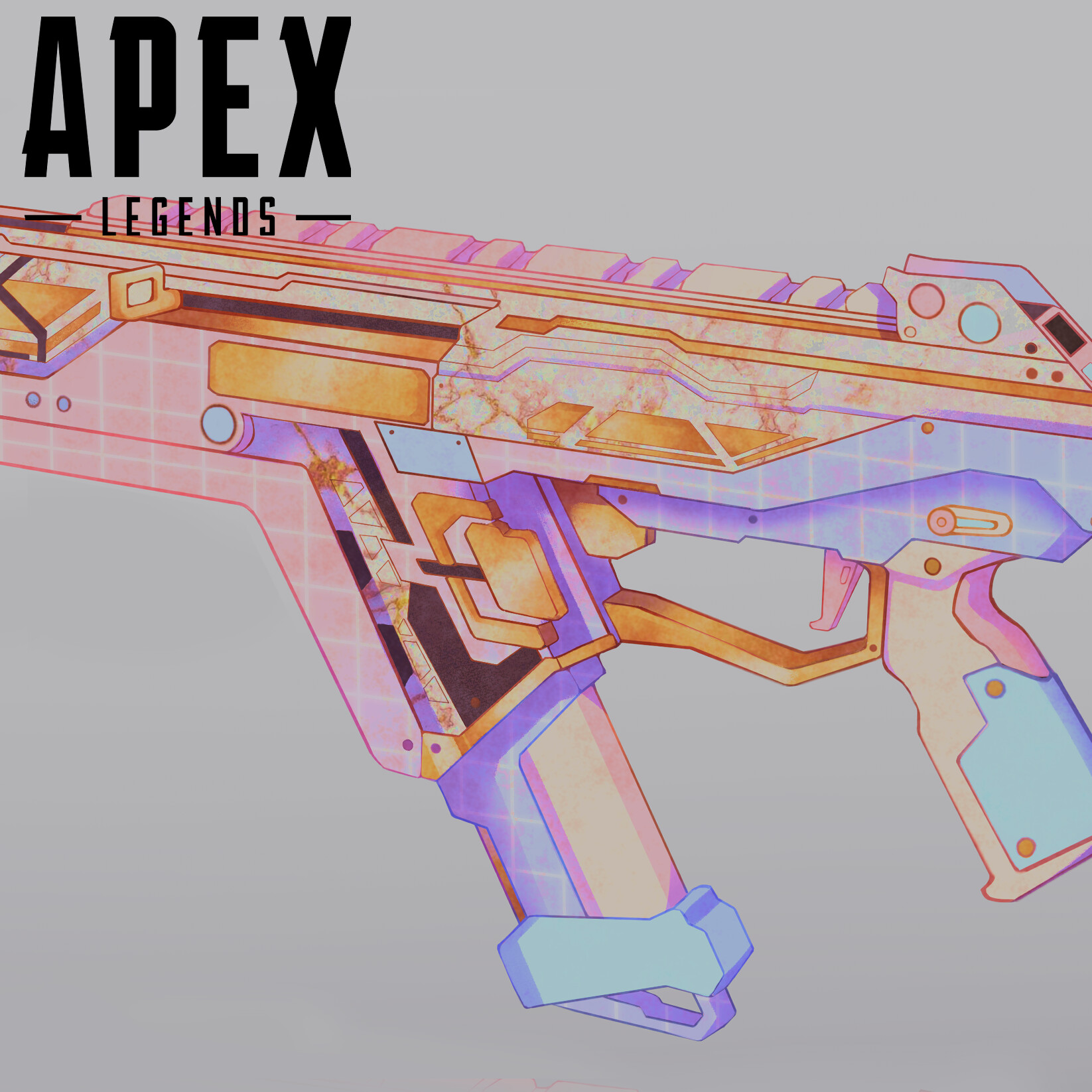 ArtStation - Aftershock Wave - R301 Skin