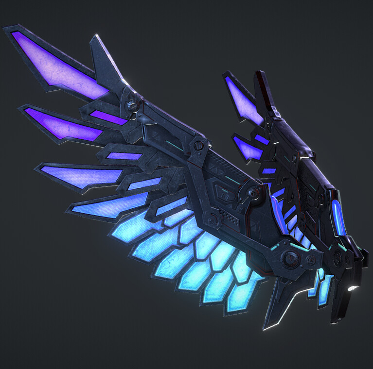 Marine "Mars" Walker - SciFi Wings - T.I.T.A.N. Propulsion Wings MK-1