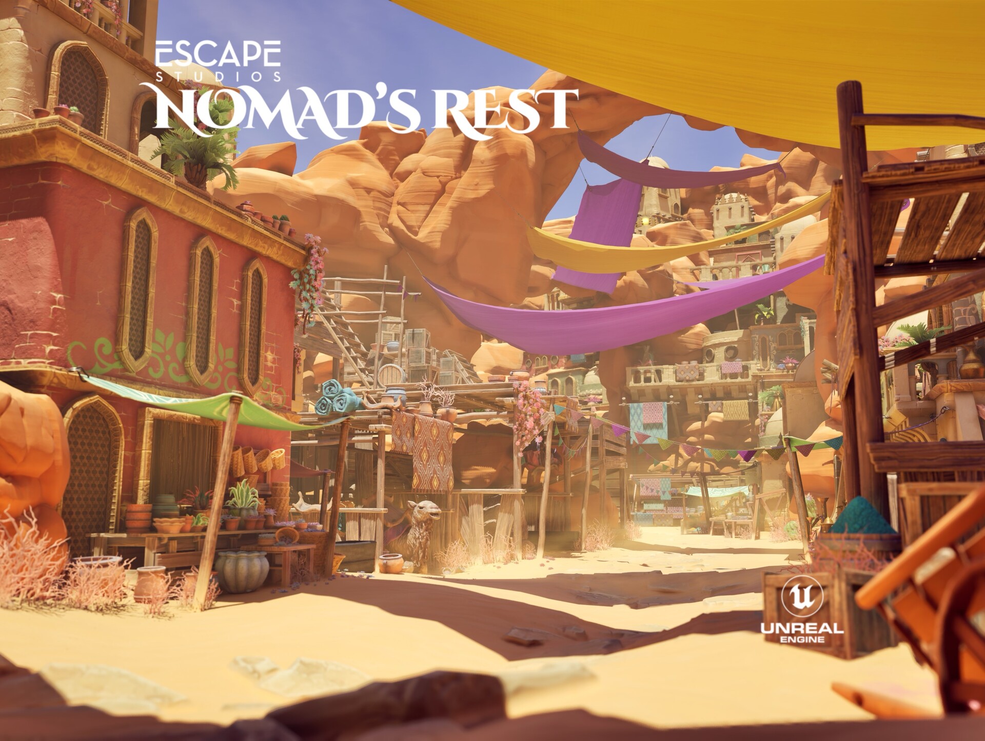 ArtStation - Nomad’s Rest - Environment Art