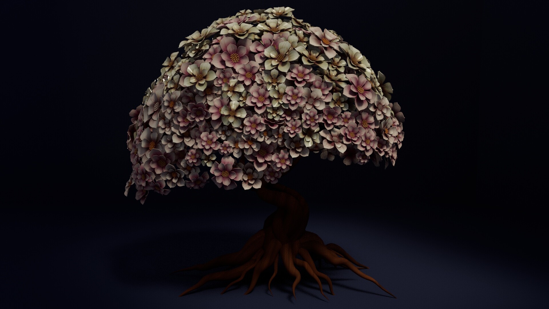 ArtStation - Magnolia Tree Animation