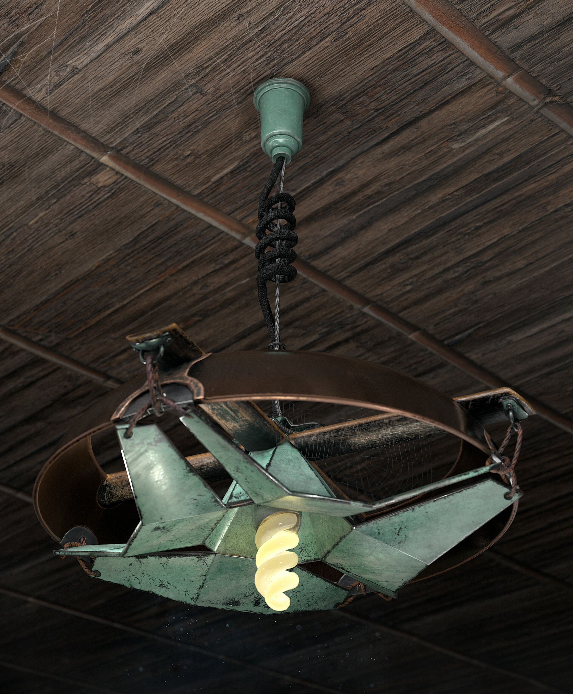 ArtStation - Ceiling lamp - game design