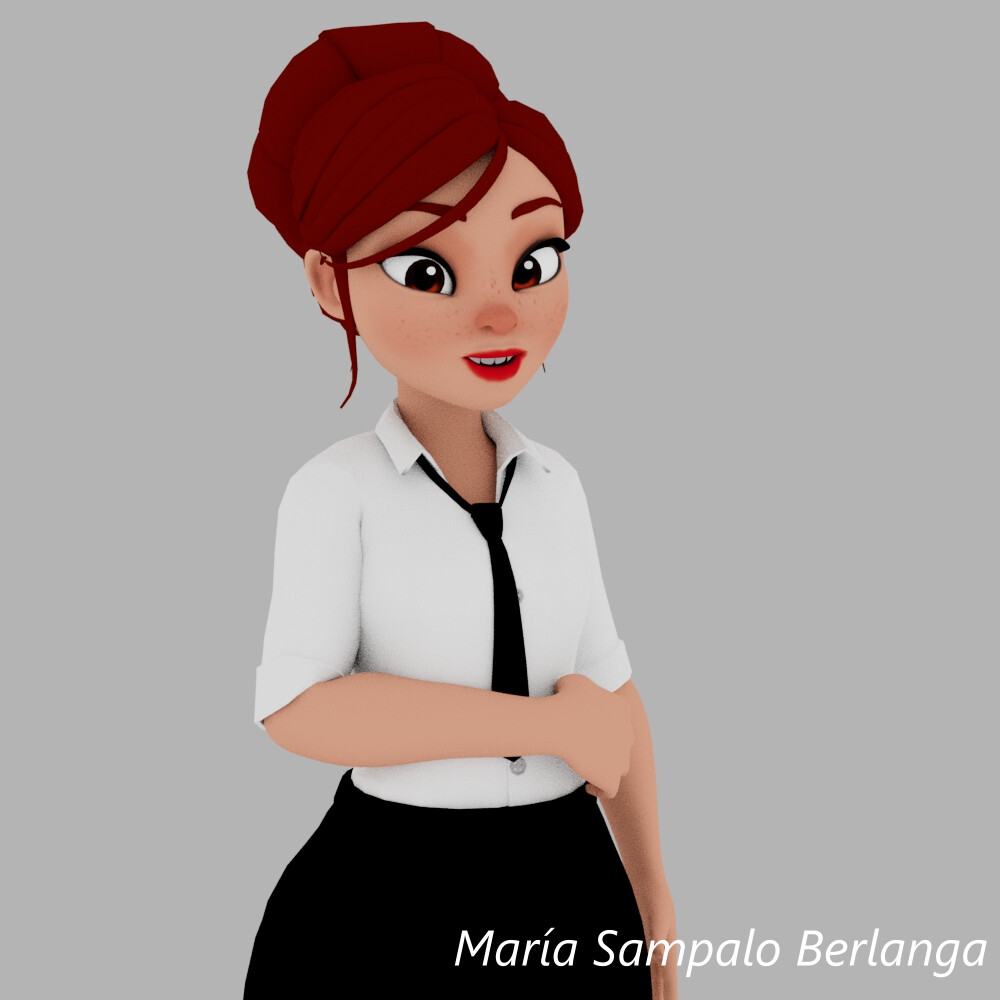 ArtStation - Waitress Rig