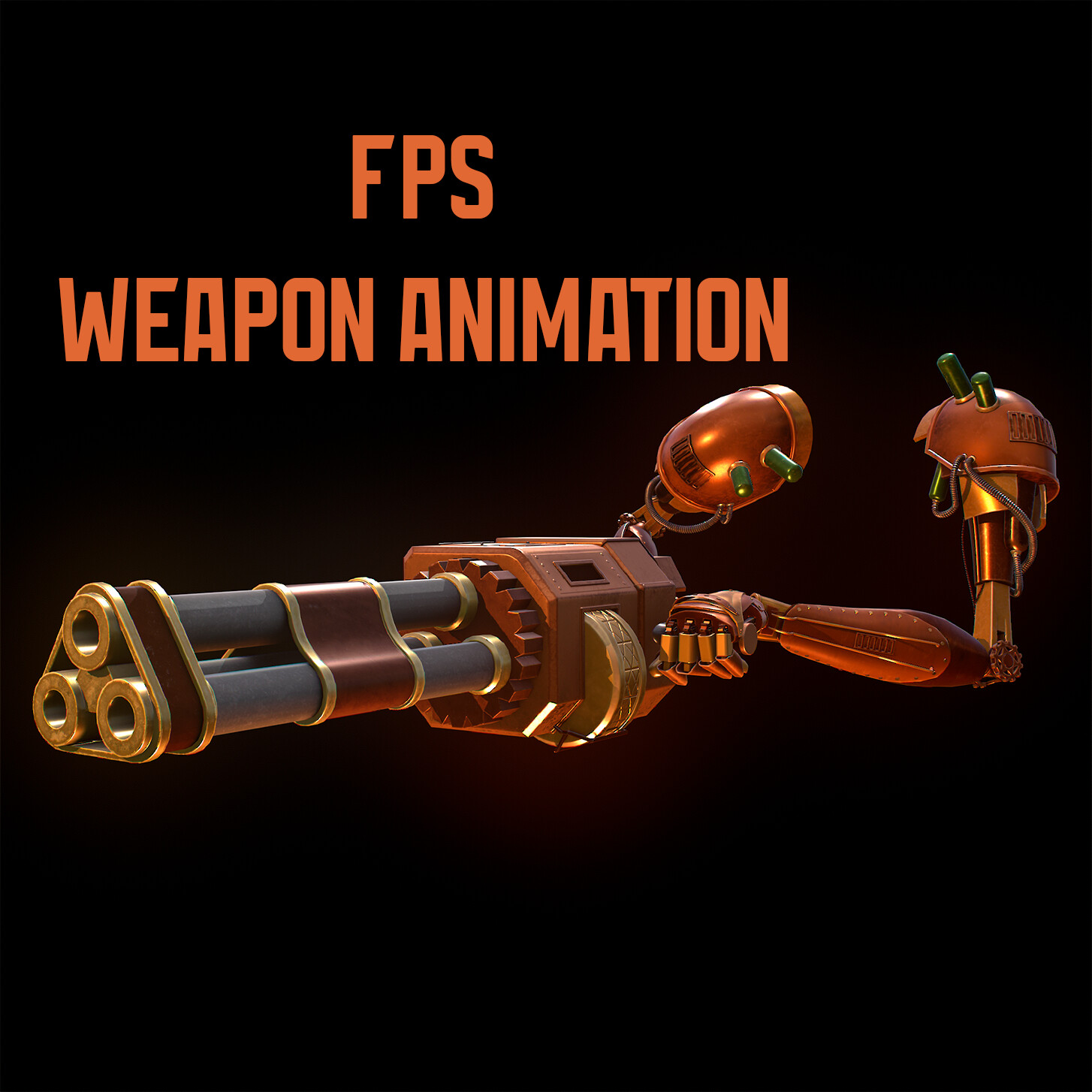 ArtStation - FPS weapon animation