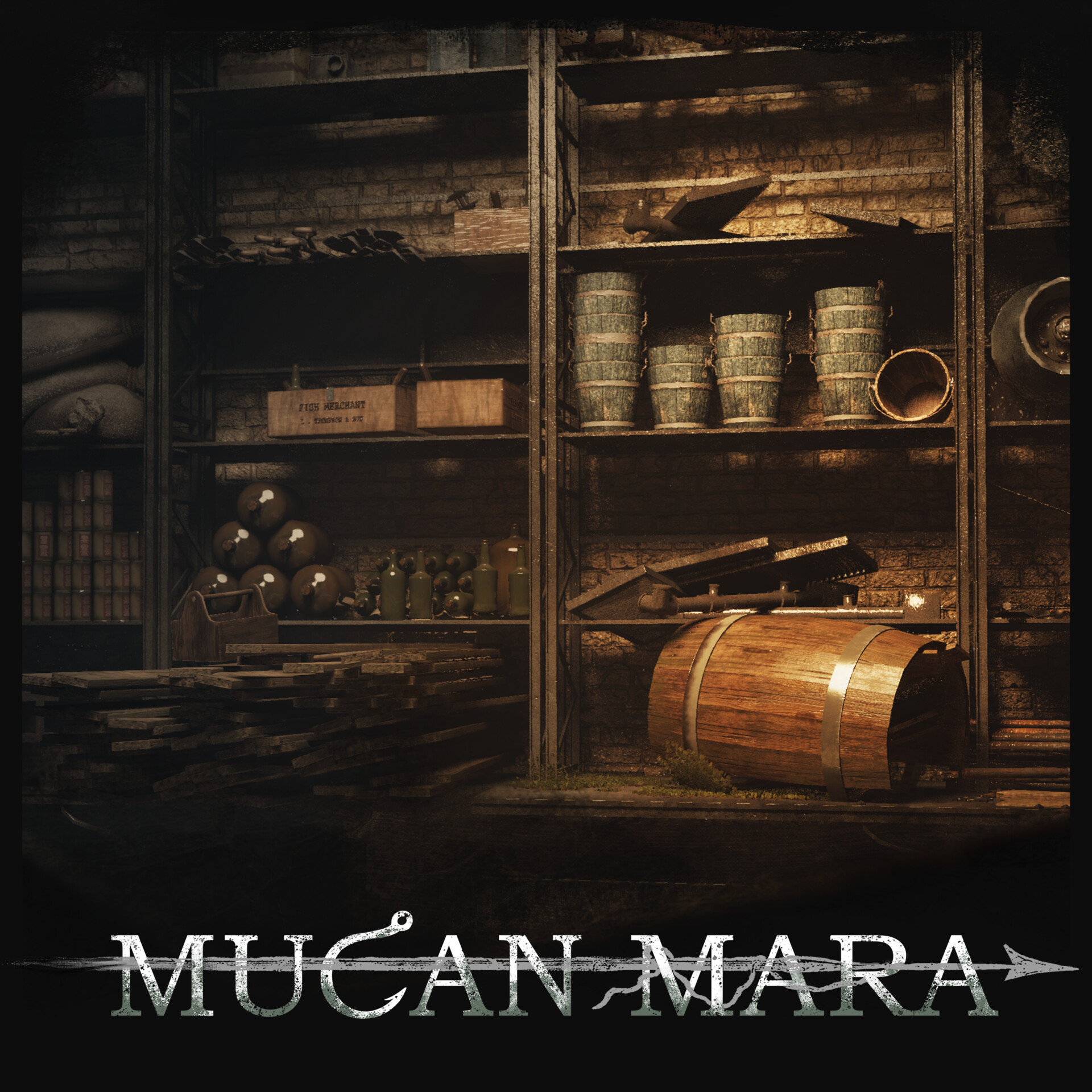 ArtStation - Mucan mara - Warehouse environment