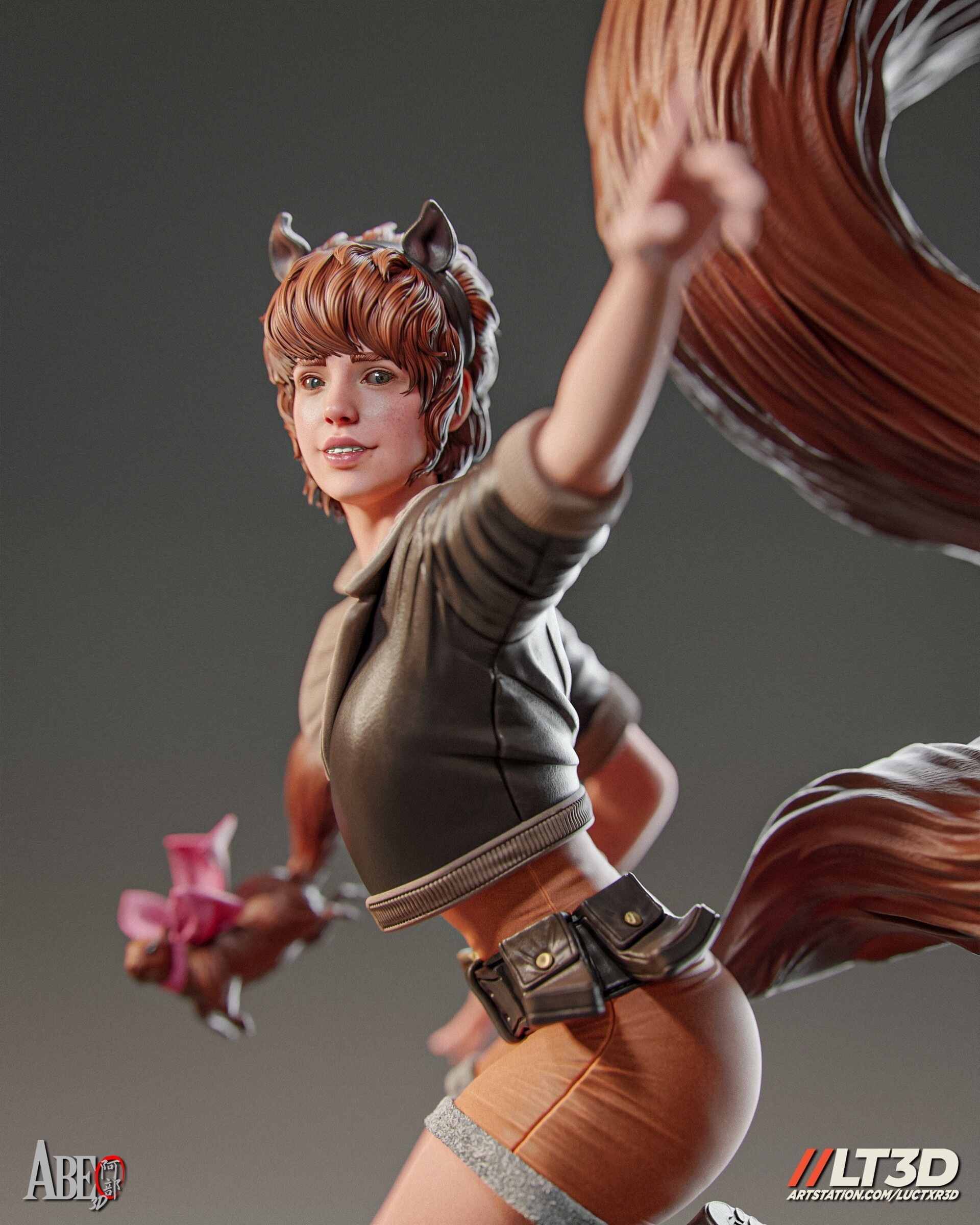 ArtStation - Squirrel Girl - FanArt Statue