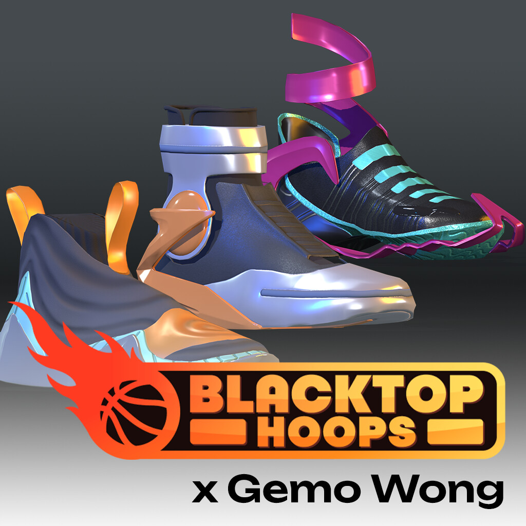 ArtStation - Blacktop Hoops - Gemo Wong Collaboration