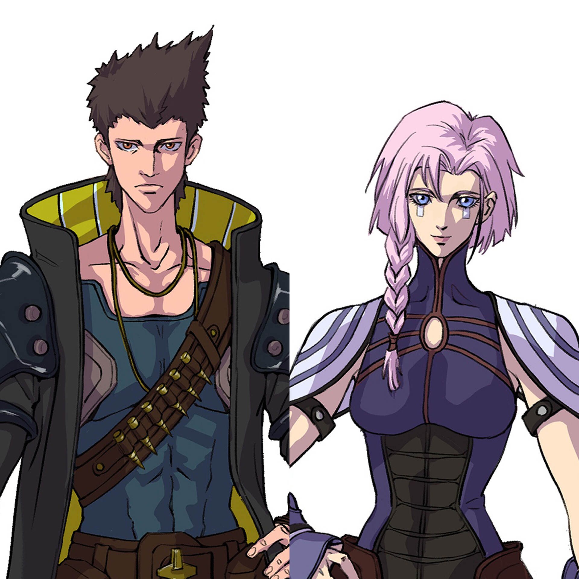 ArtStation - Redesign of David and Lucy