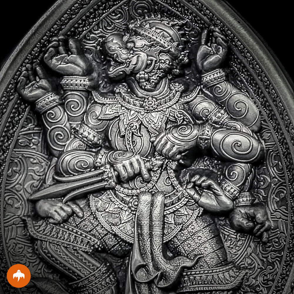 ArtStation - Silver Coin - Hanuman