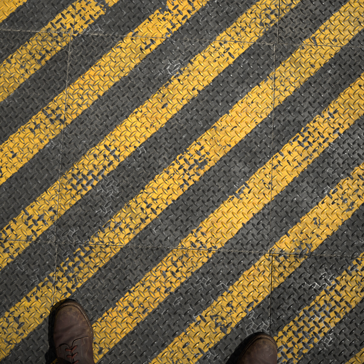 ArtStation - Steel Tread Floor Material