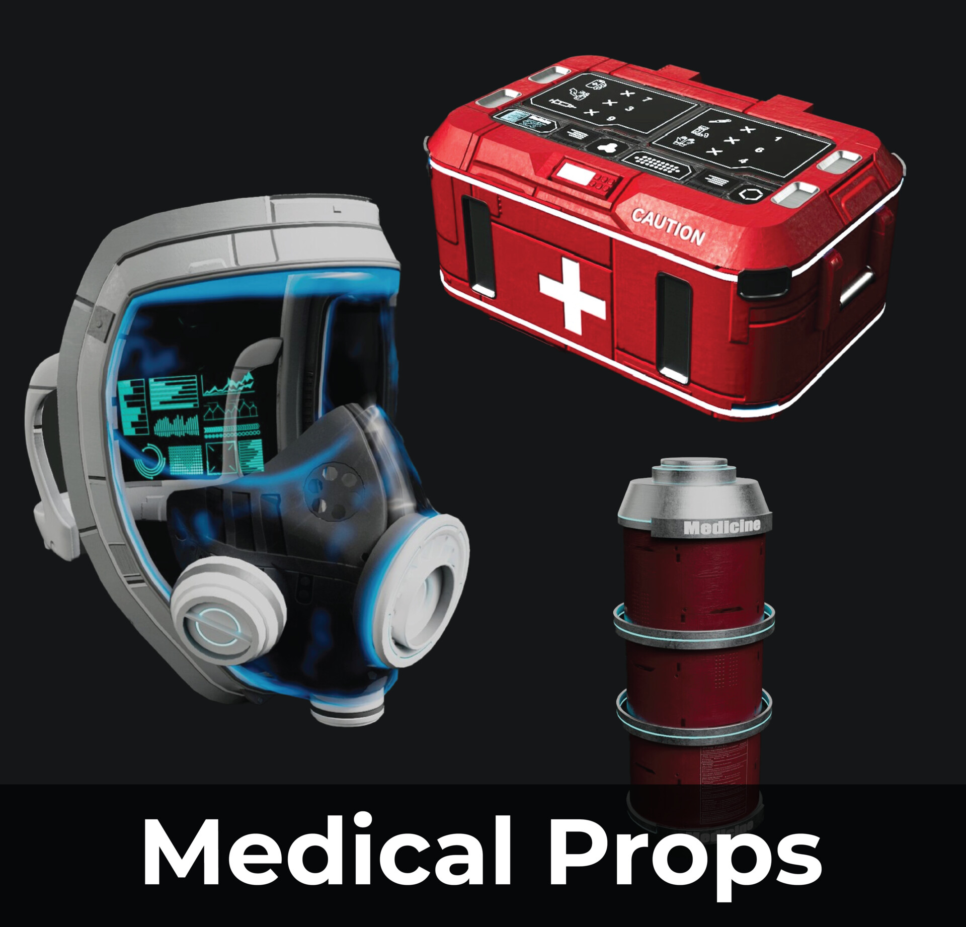 ArtStation - Medical Props