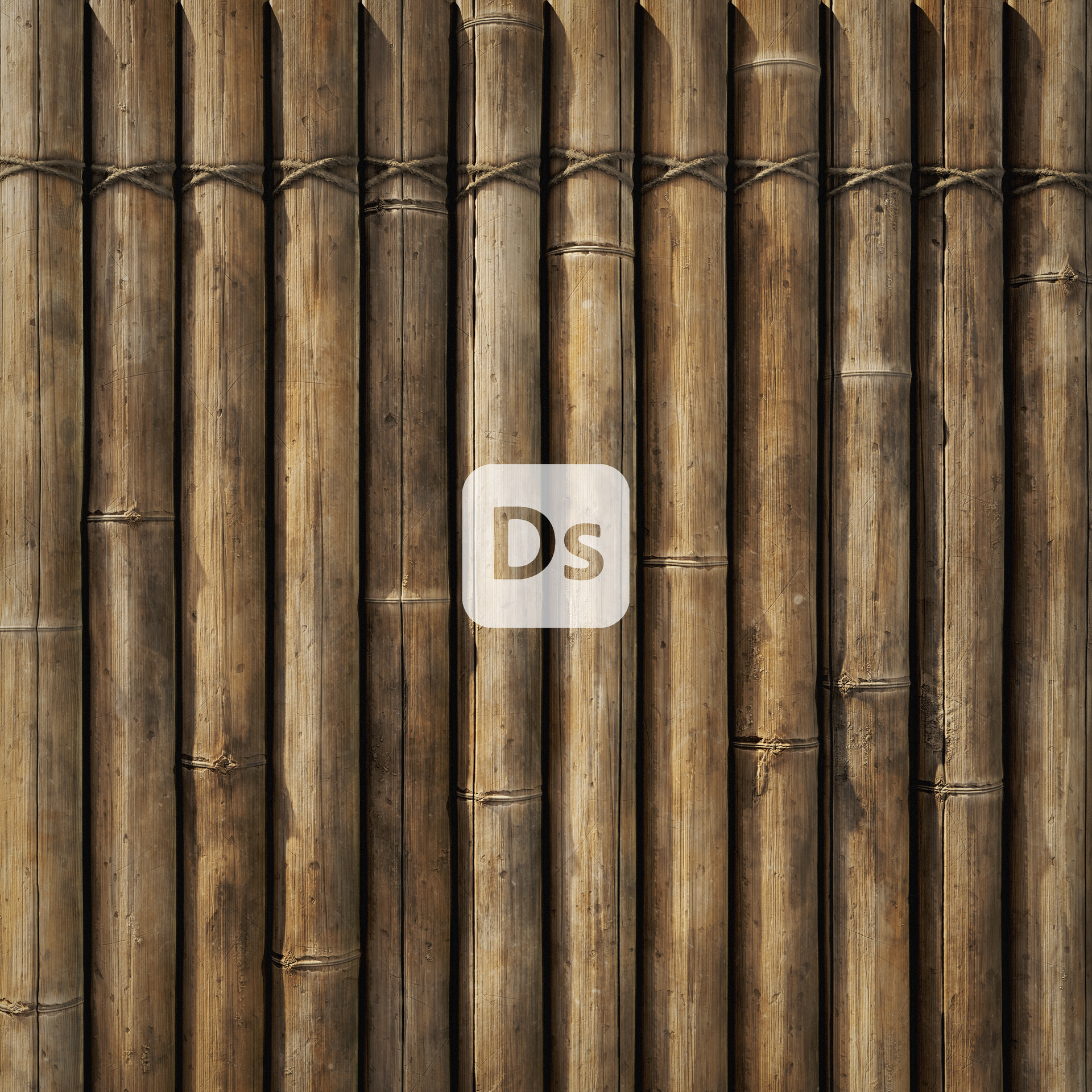 ArtStation - Bamboo Wall Material - Substance Designer