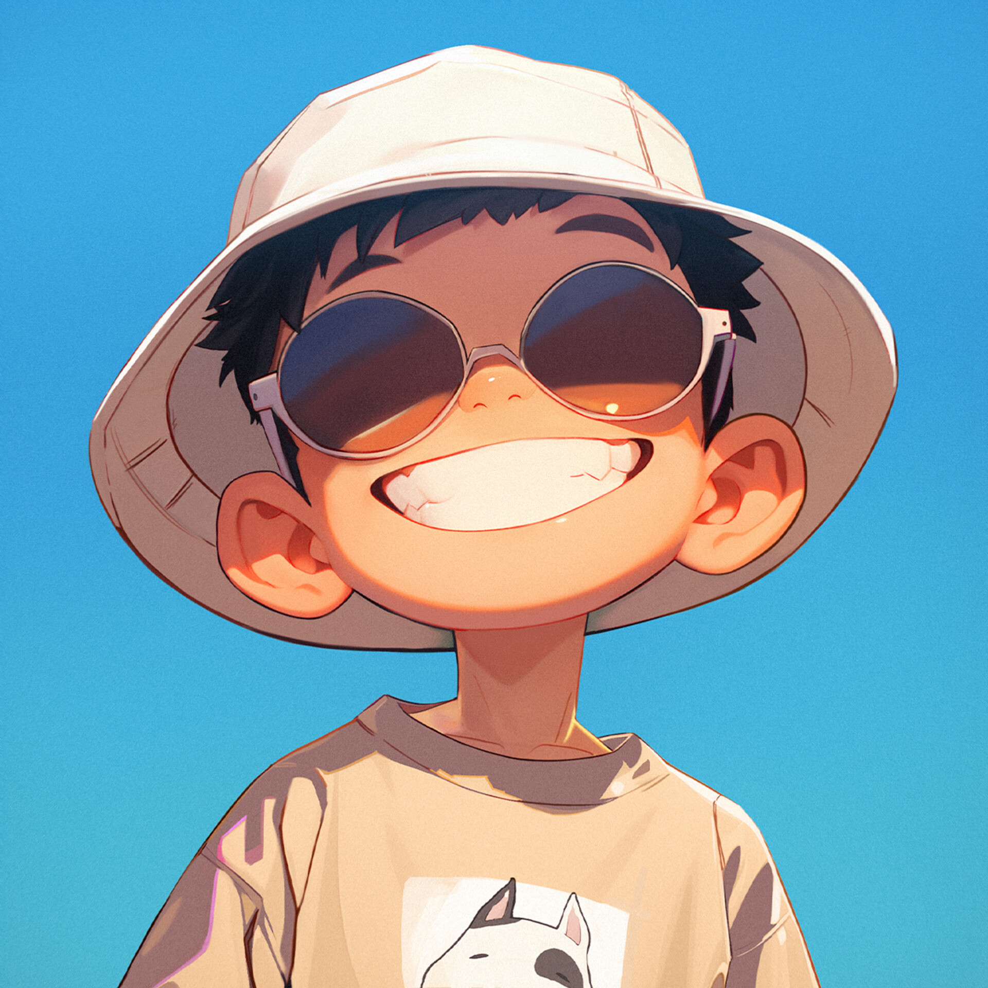 ArtStation - "Portrait of the Artist as a Little Kid"