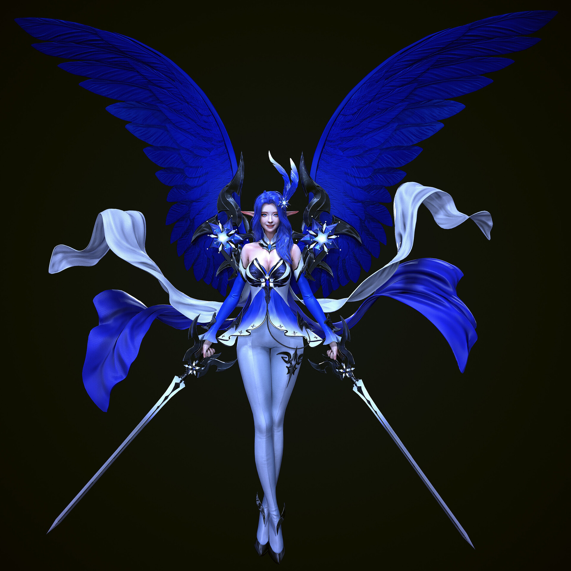 ArtStation - Blue Angel