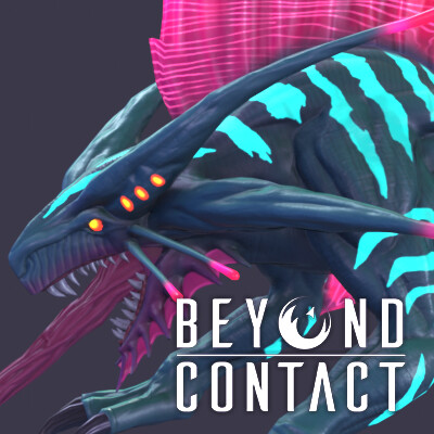 ArtStation - Beyond Contact - Corvex Beast (In-Game Creature)