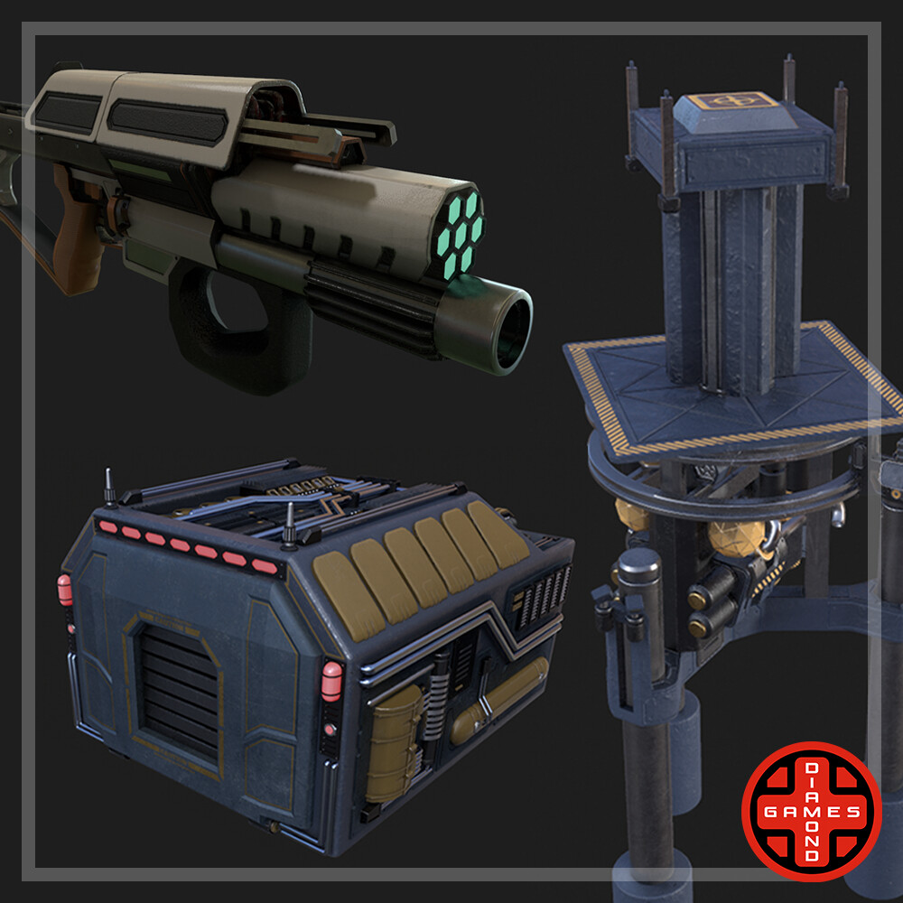 ArtStation - Diamond Games Work