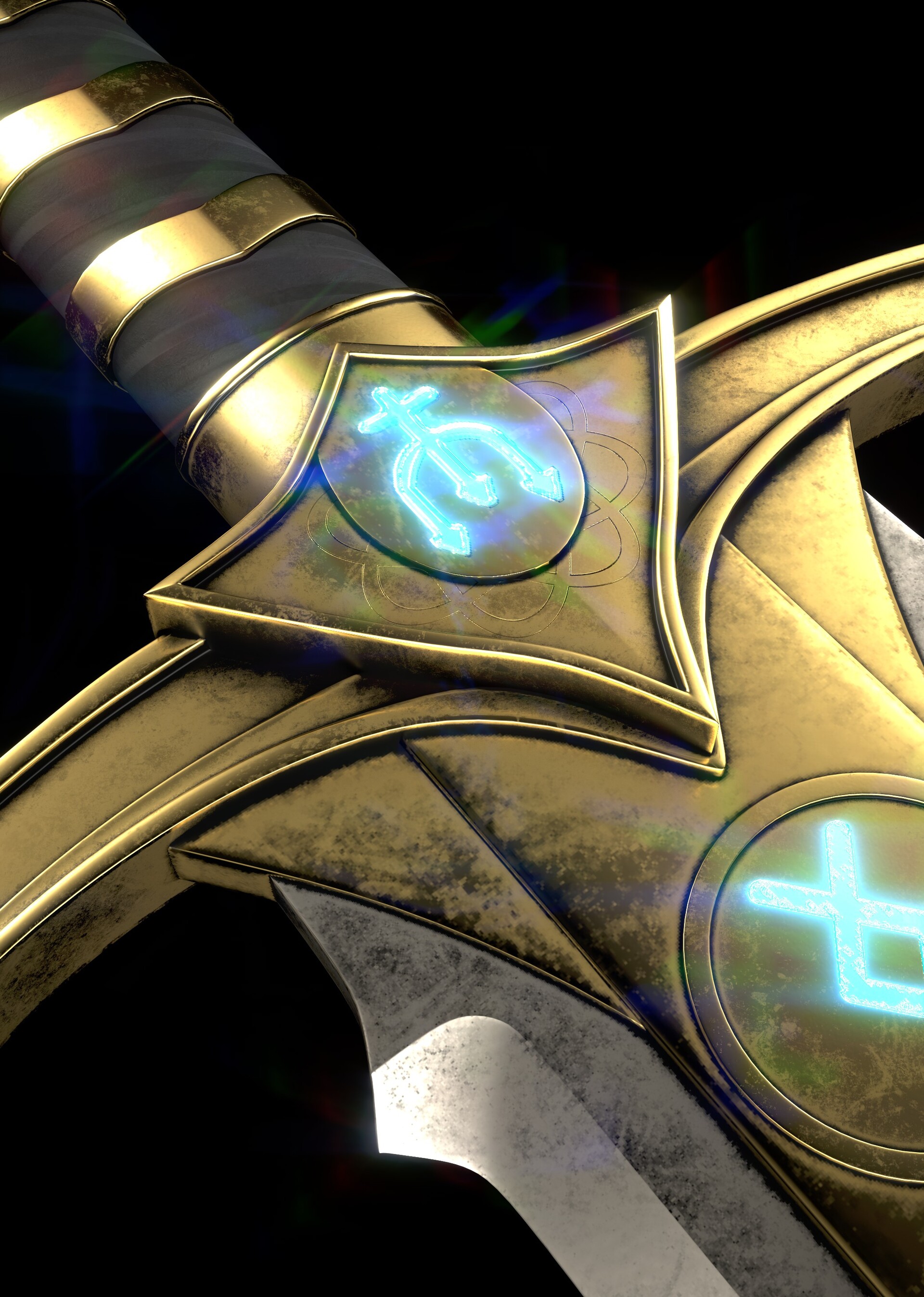 ArtStation - mythical sword