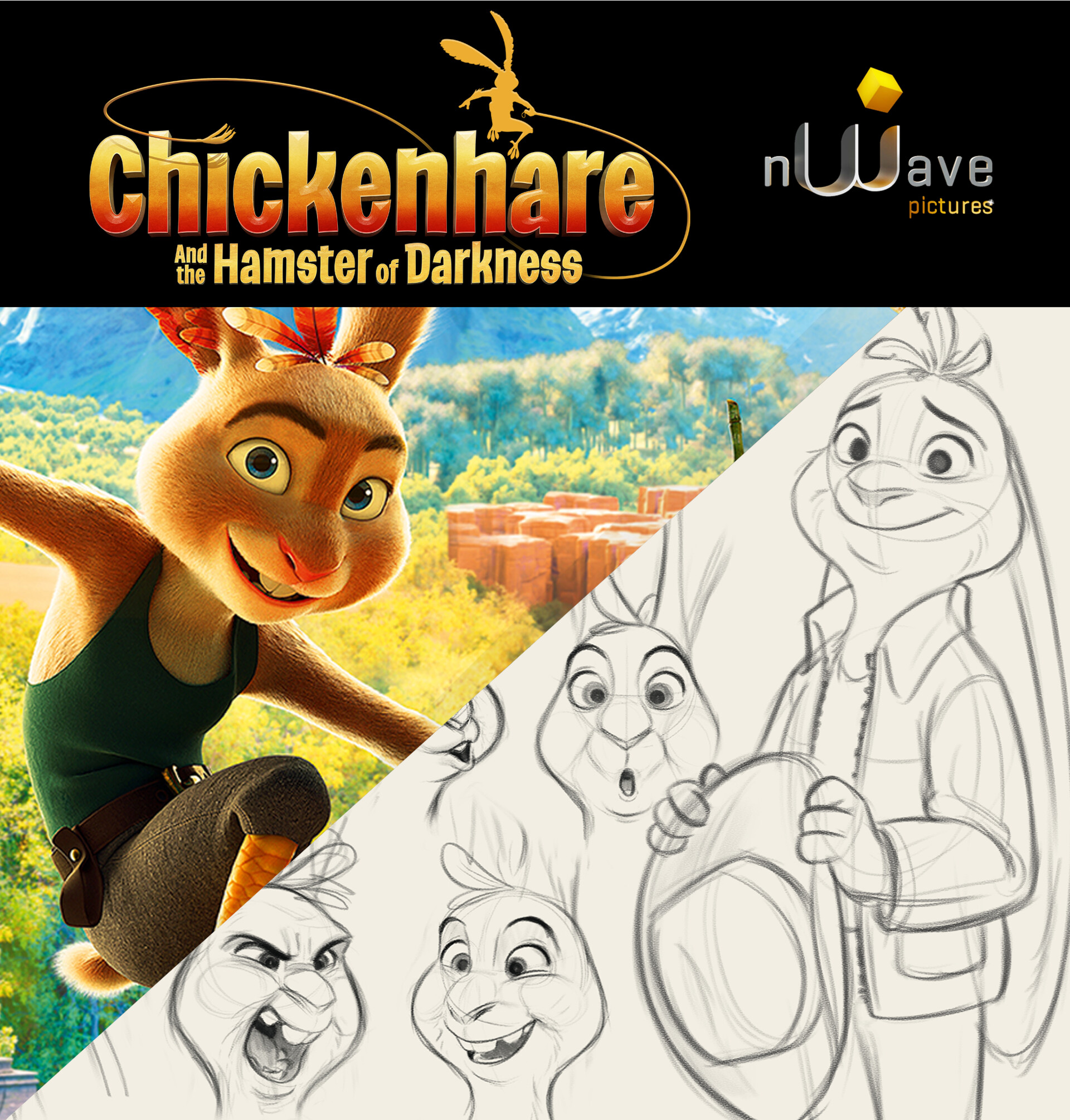 ArtStation - Chickenhare - Character Design