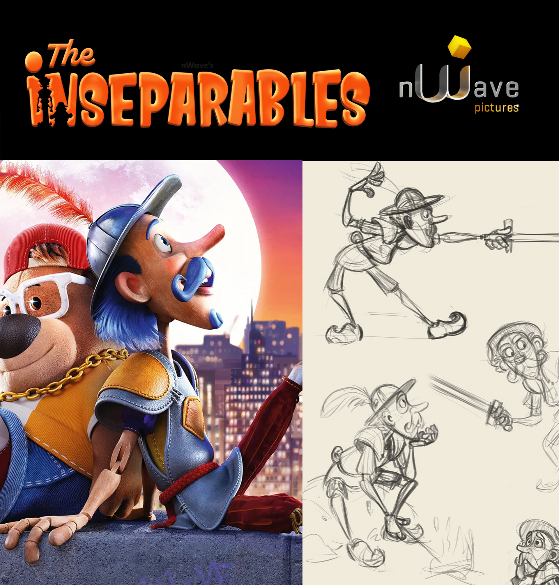 ArtStation - The Inseparables - Character Design