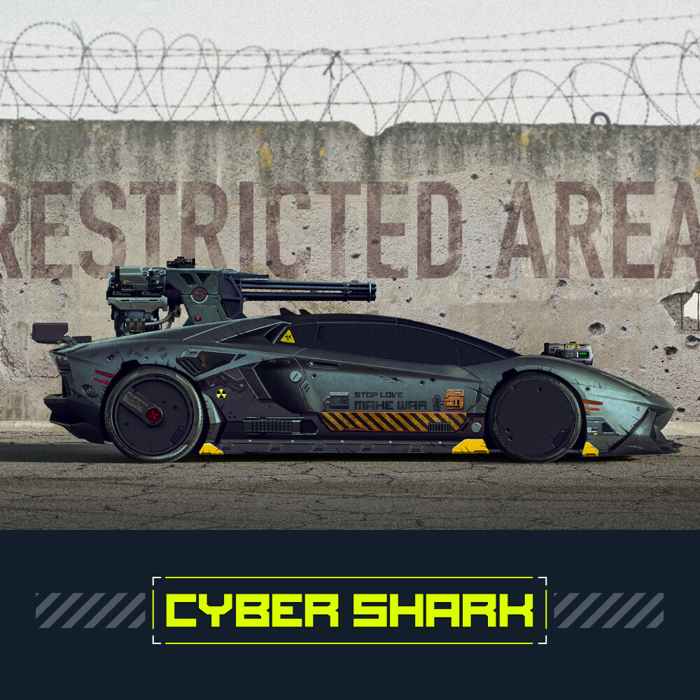 ArtStation - Cyber SHark