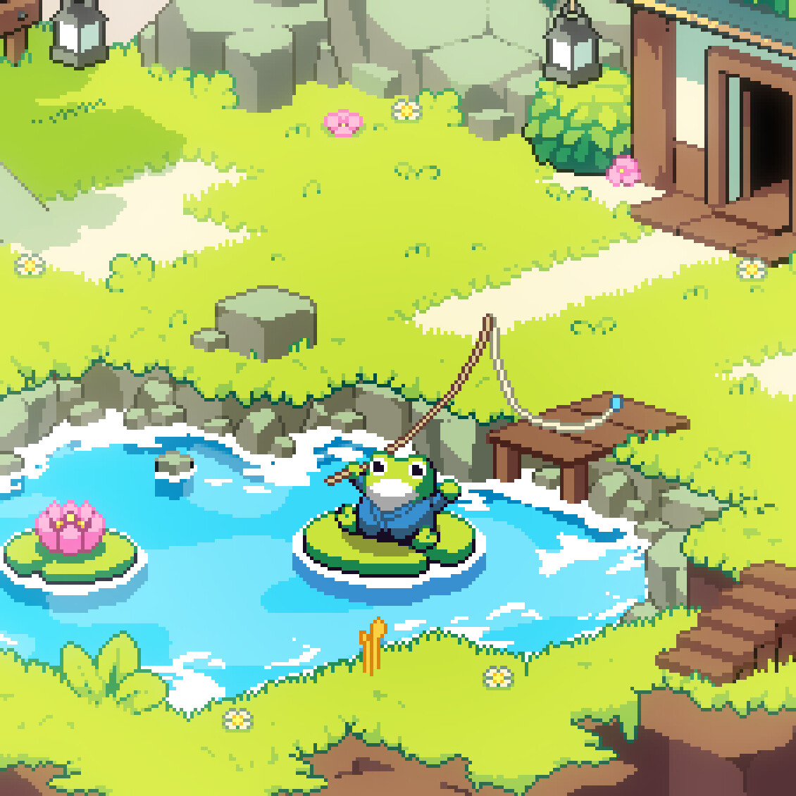 ArtStation - LIL FROG CHILLING