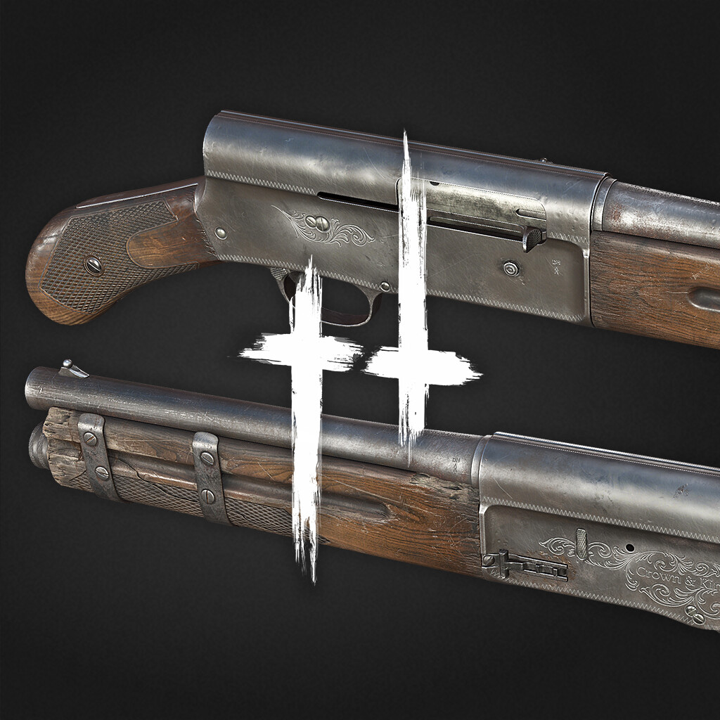 ArtStation - Hunt Showdown - Auto-4 Shorty