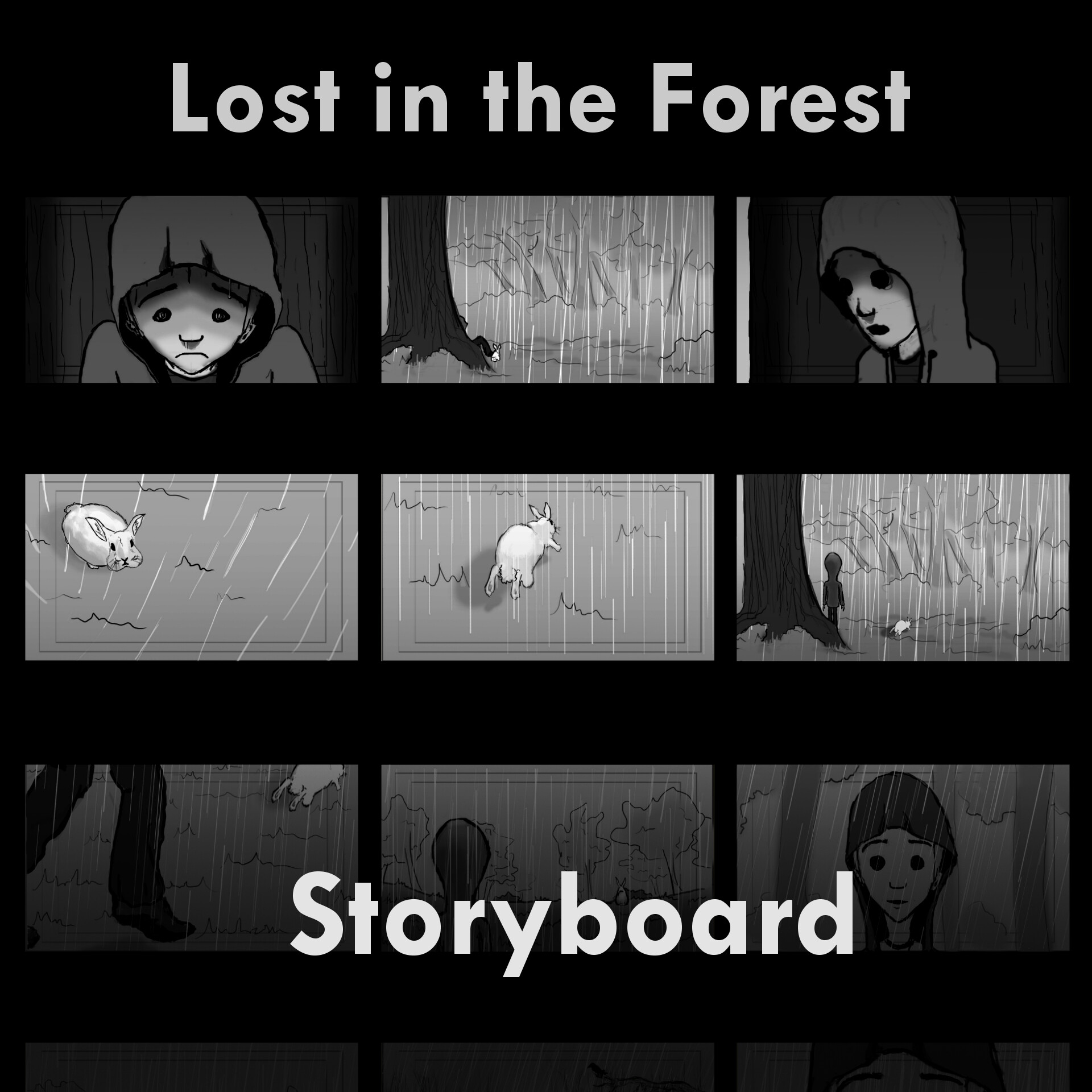 ArtStation - Lost in the Forest Storyboard