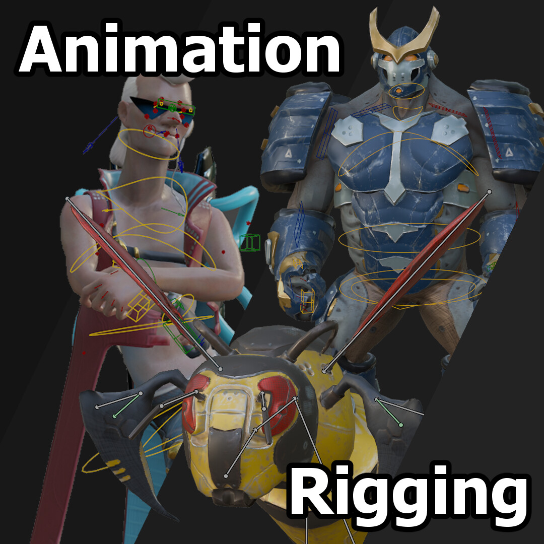 ArtStation - Rocket Rider | Animation & Rigging work