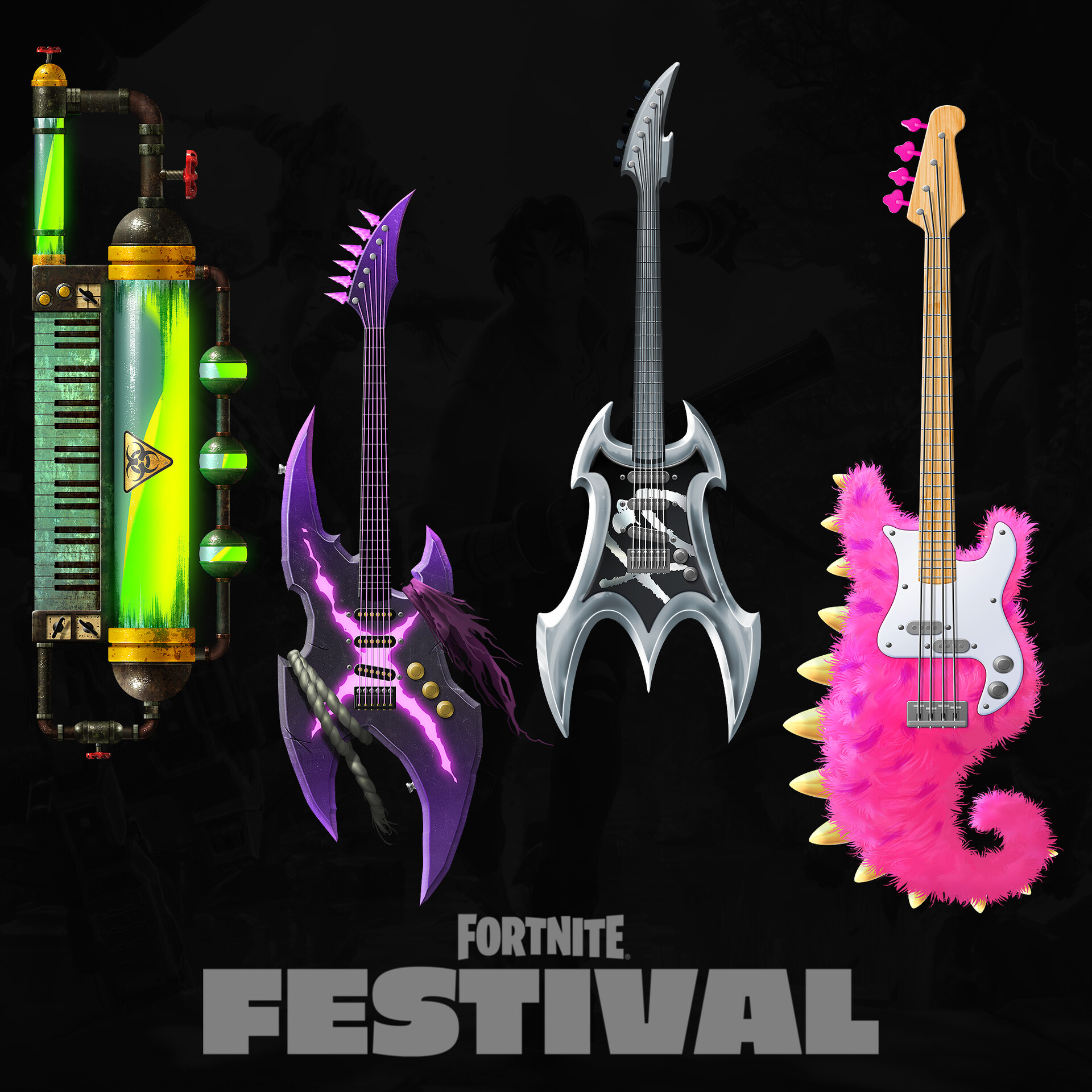 Daniel Jiménez Villalba - Fortnite Festival - Instrument Design