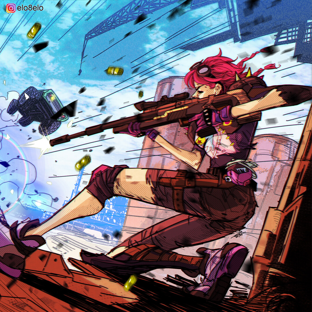 ArtStation - Fortnite loading screen 2