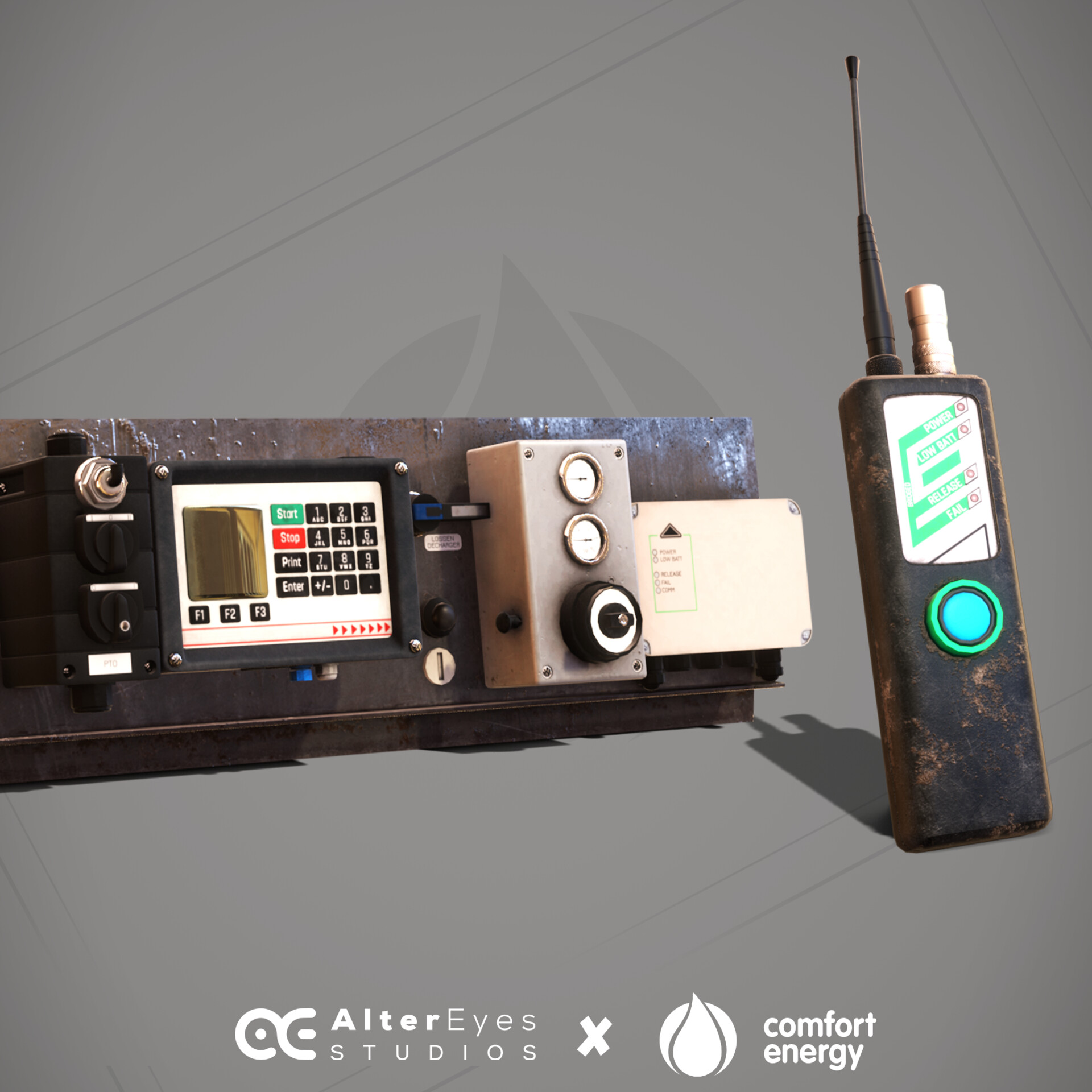 ArtStation - Comfort Energy VR Training