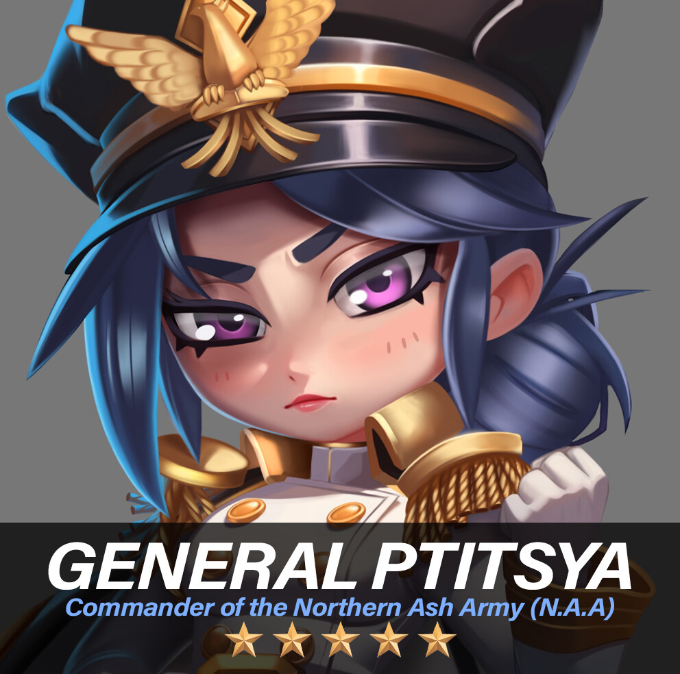 ArtStation - General Ptitsya Character Design