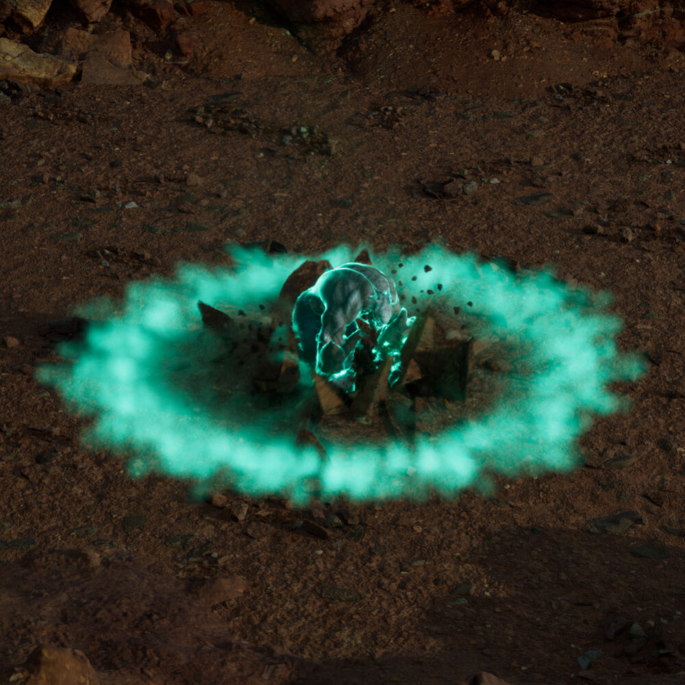 ArtStation - Magic Ground Attack VFX