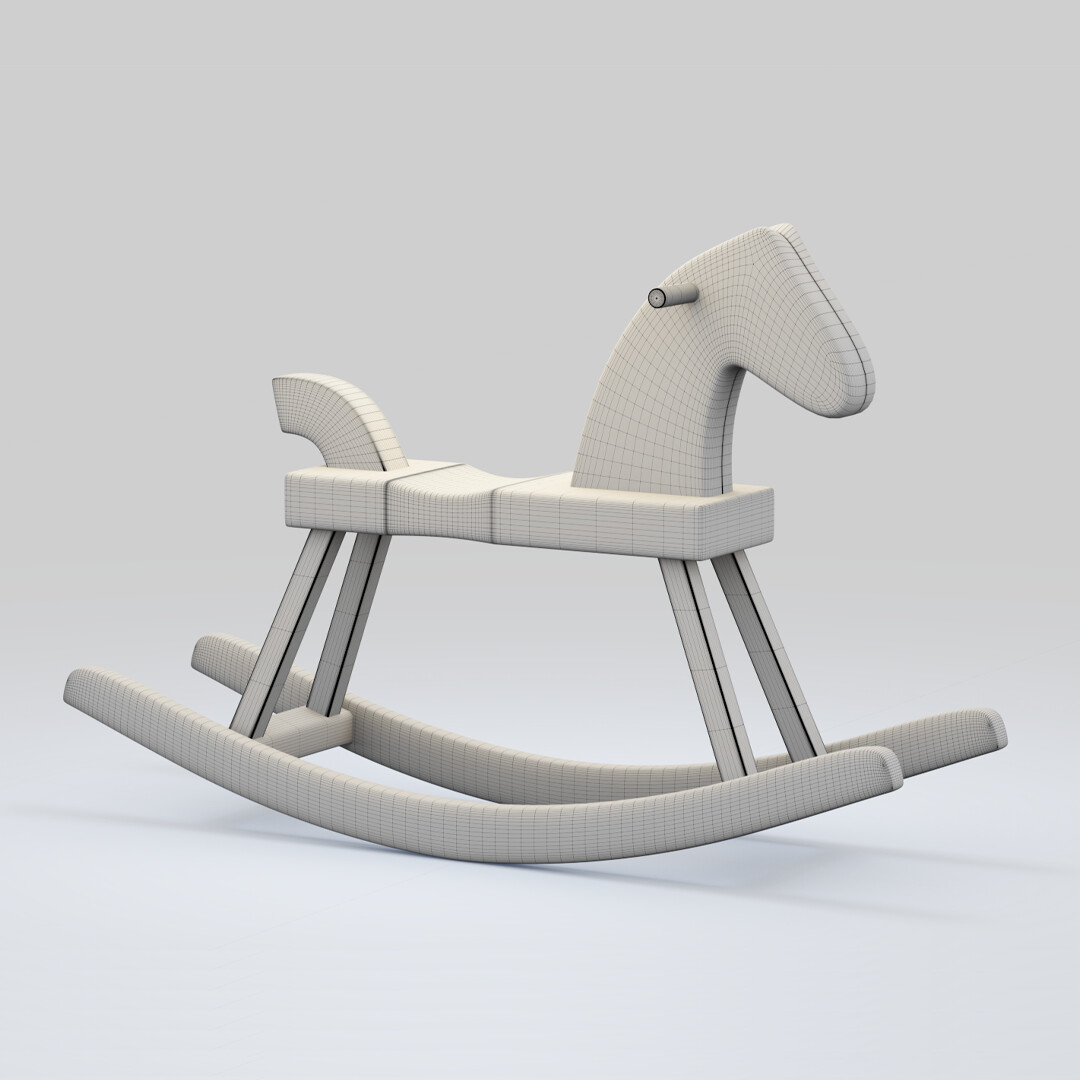 ArtStation - Rocking Horse