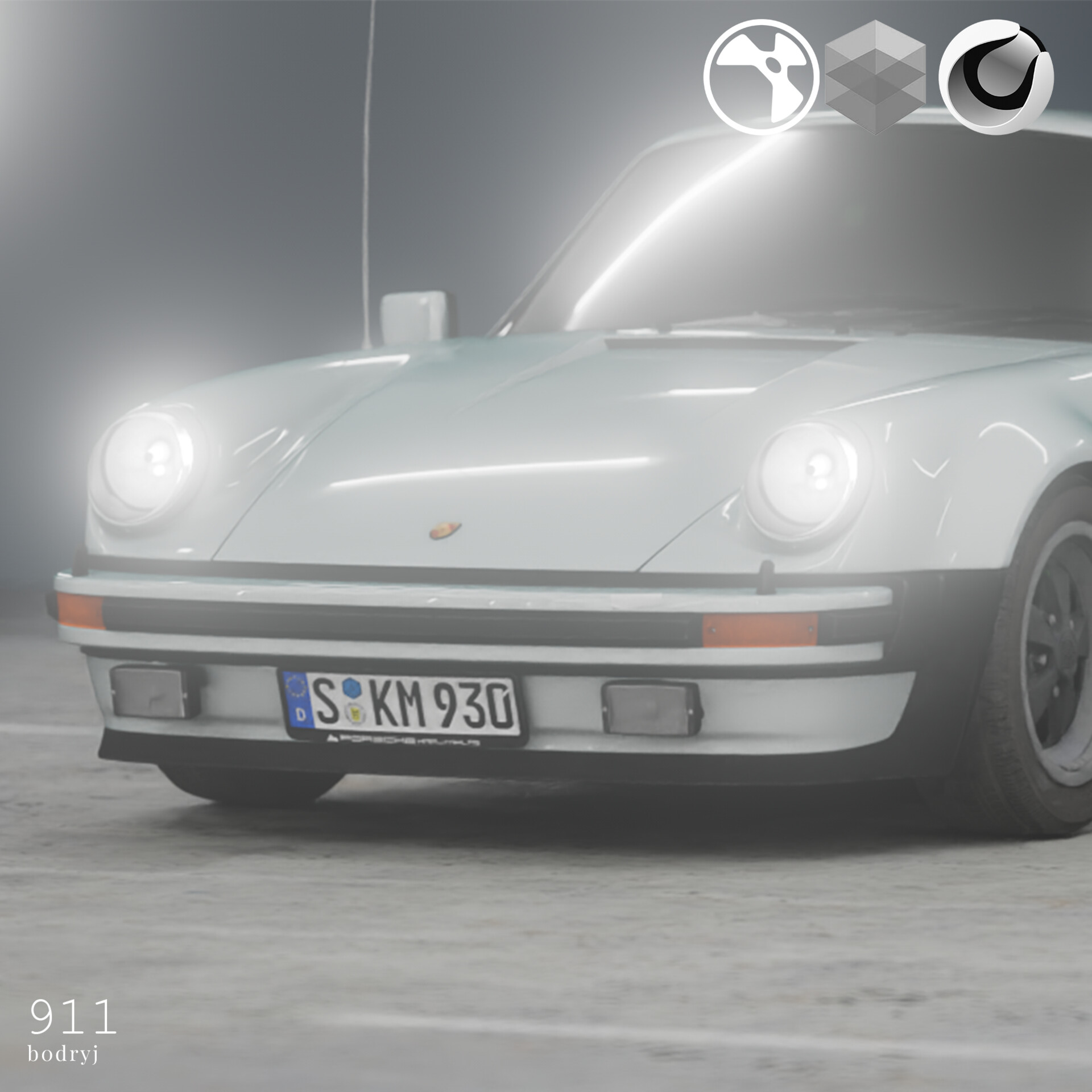 ArtStation - porche 911
