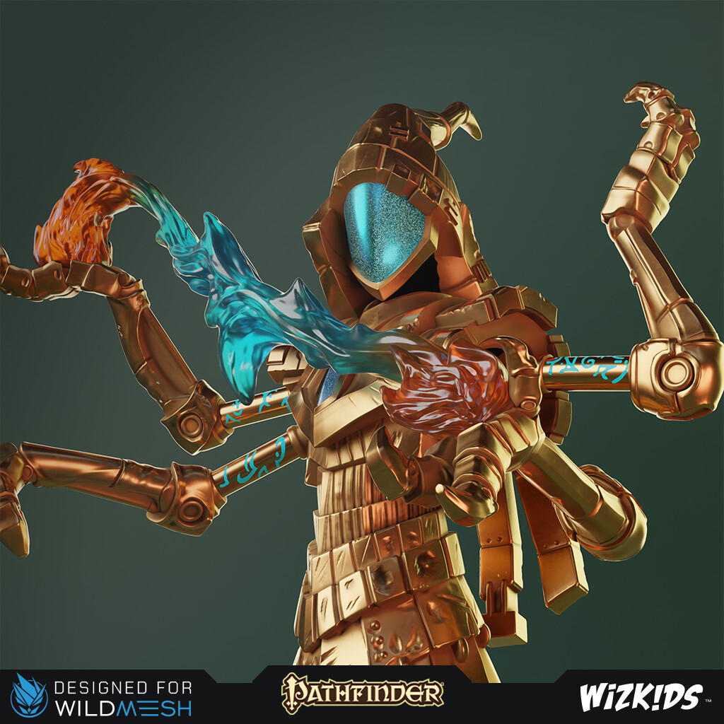 ArtStation - Pathfinder: Clockwork Mage