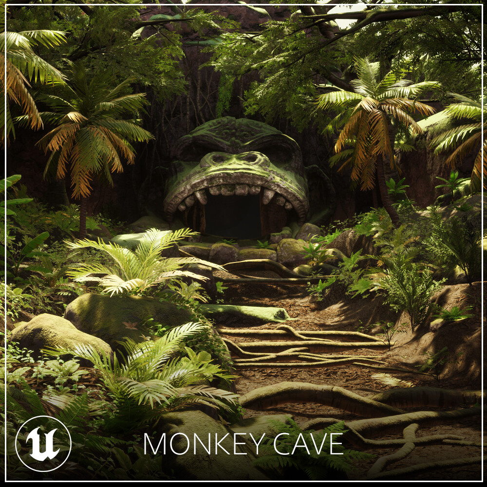 ArtStation - Monkey Cave [UE4]