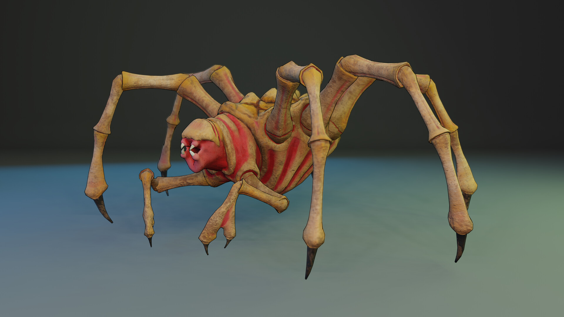 ArtStation - Angry Spider Creature