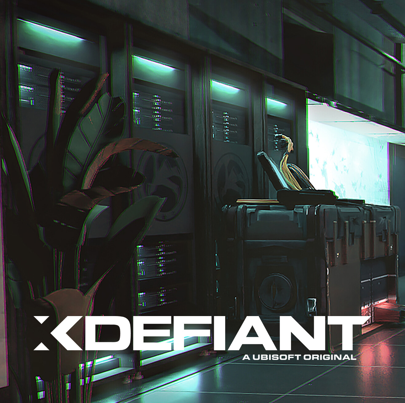 ArtStation - X-defiant Server Room Echelon