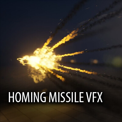 ArtStation - Homing Missile VFX (UnrealEngine)