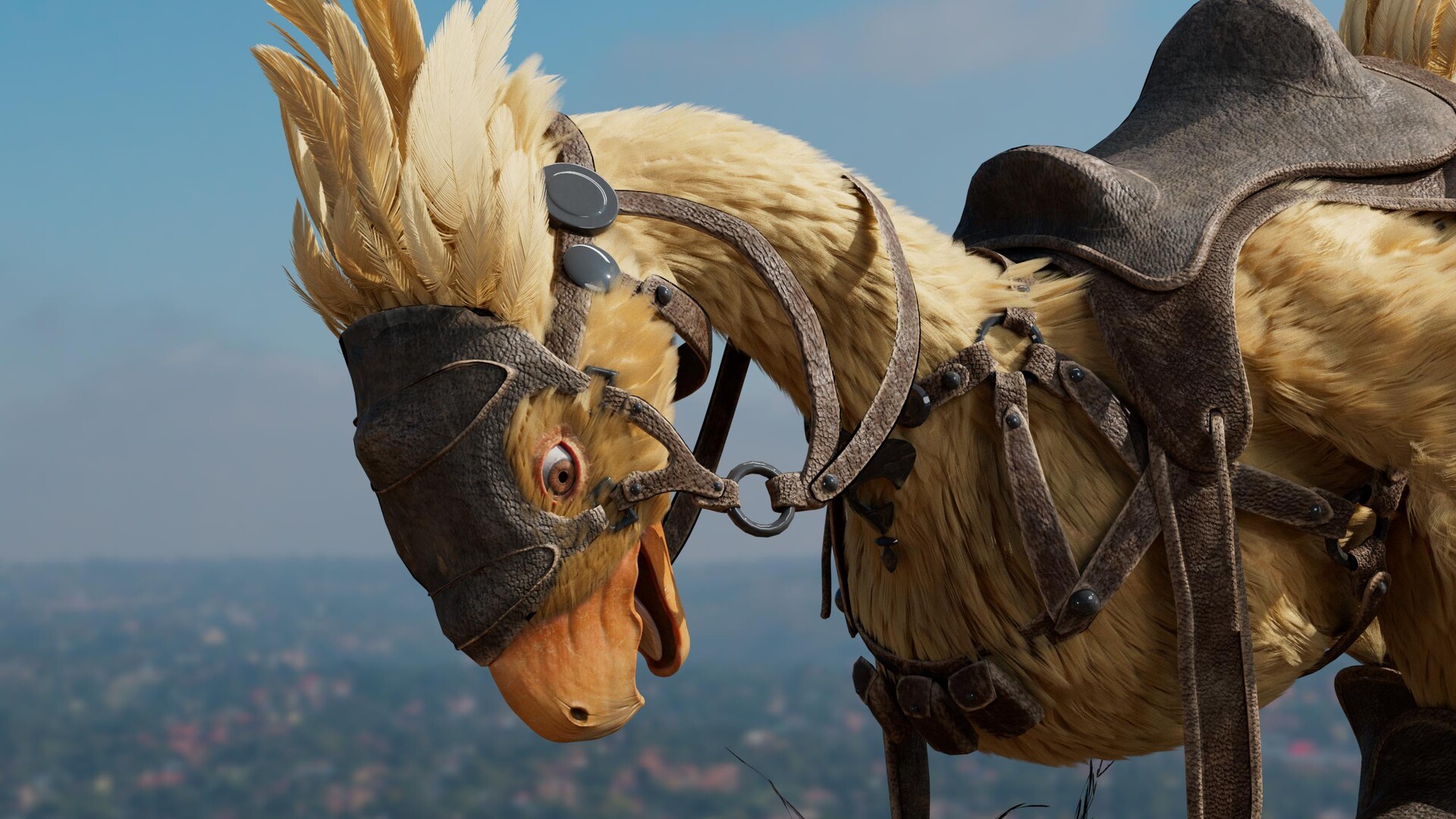 ArtStation - Chocobo - The Final Fantasy bird